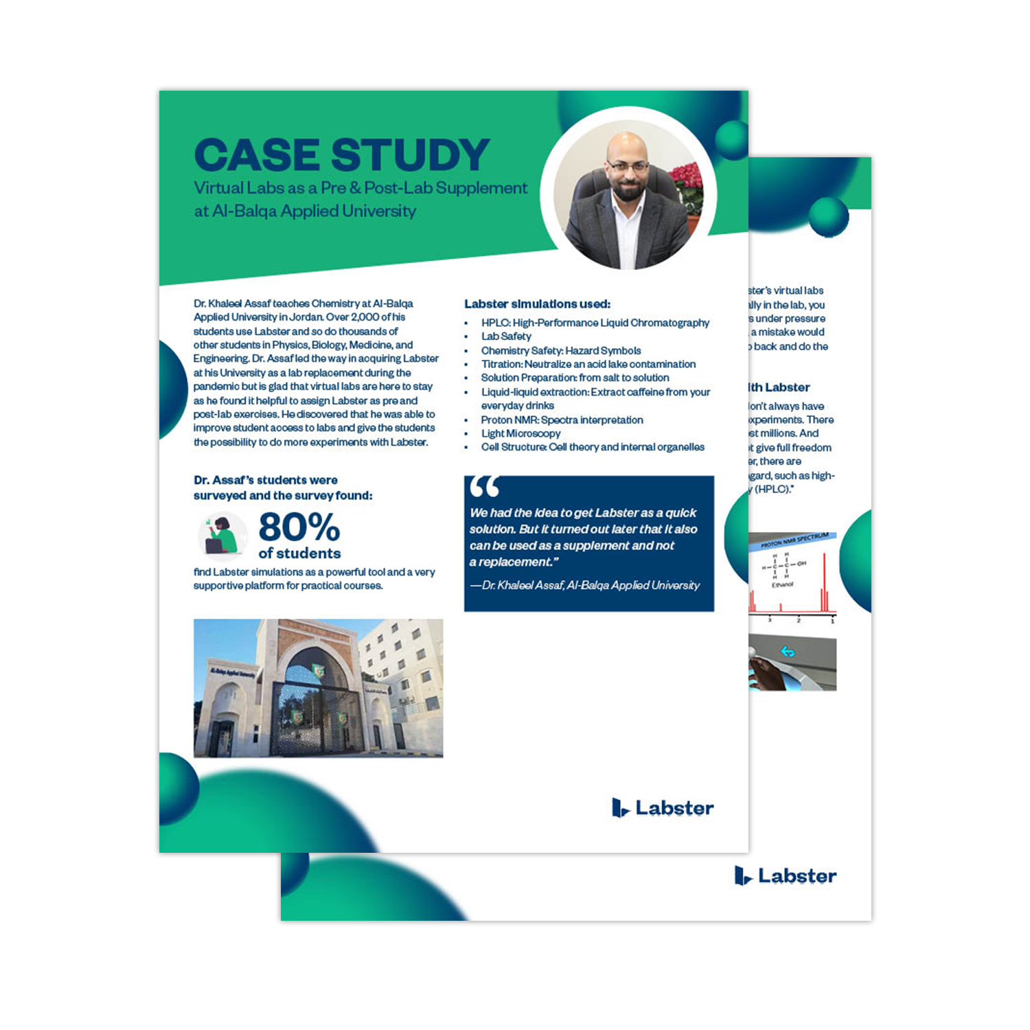 Virtual Labs as a Pre & Post-Lab Supplement at Al-Balqa Applied ...