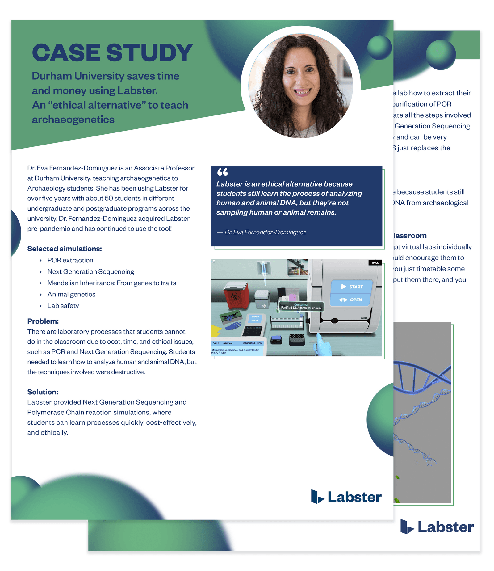 Durham University saves time and money using Labster | Case Study