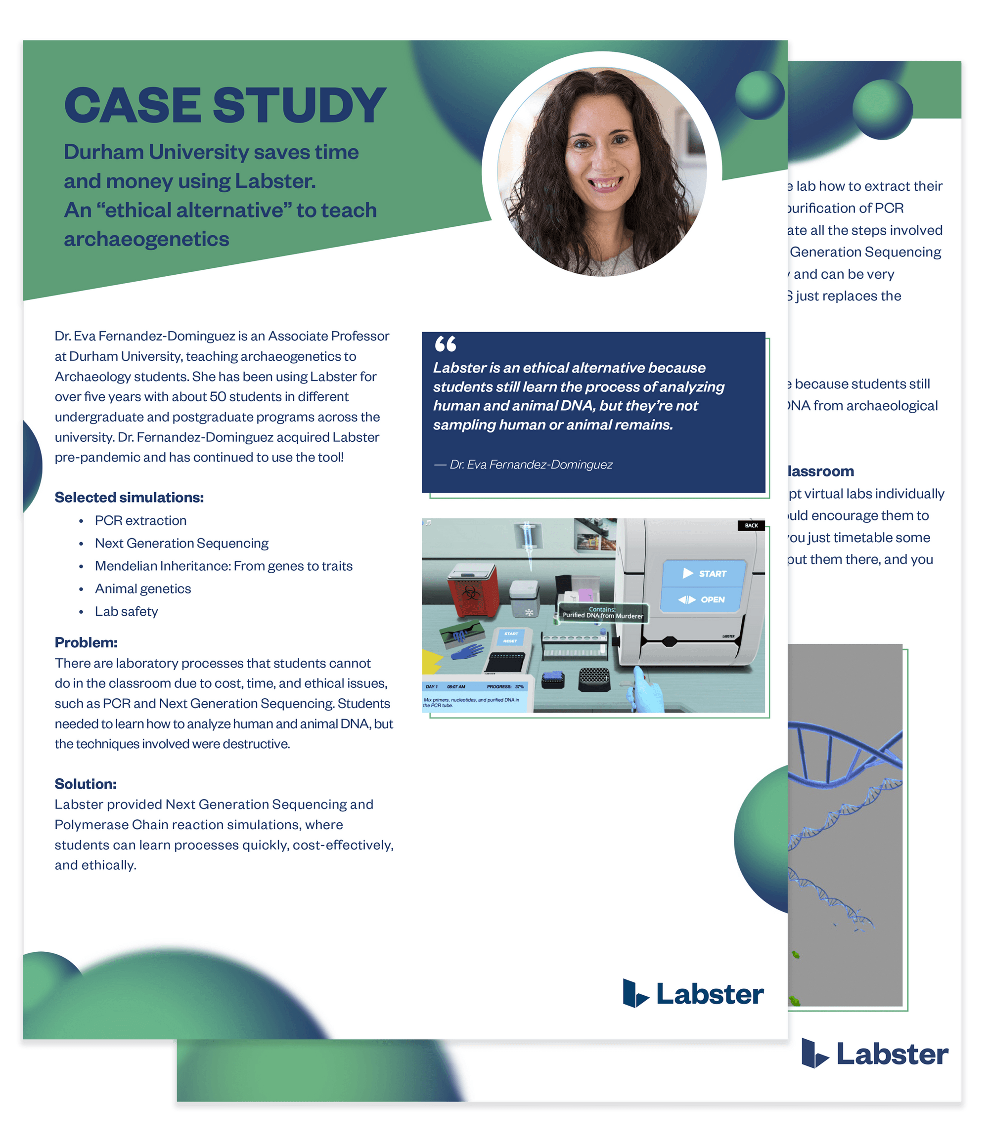 Durham University saves time and money using Labster | Case Study