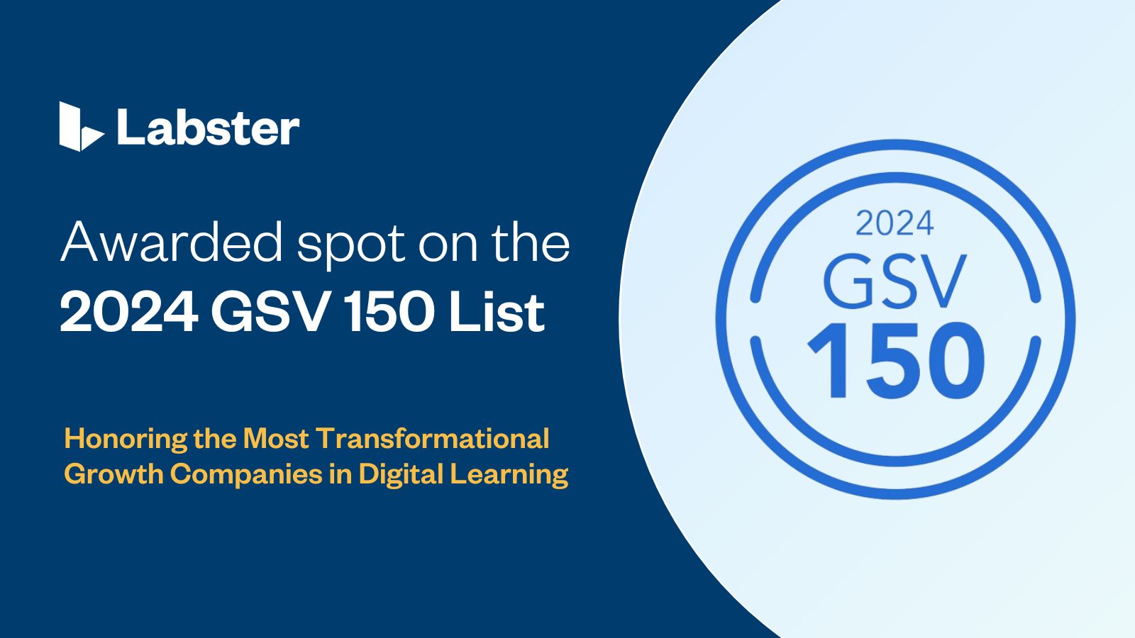 Labster Named to the GSV 150: Top Companies in Digital Learning