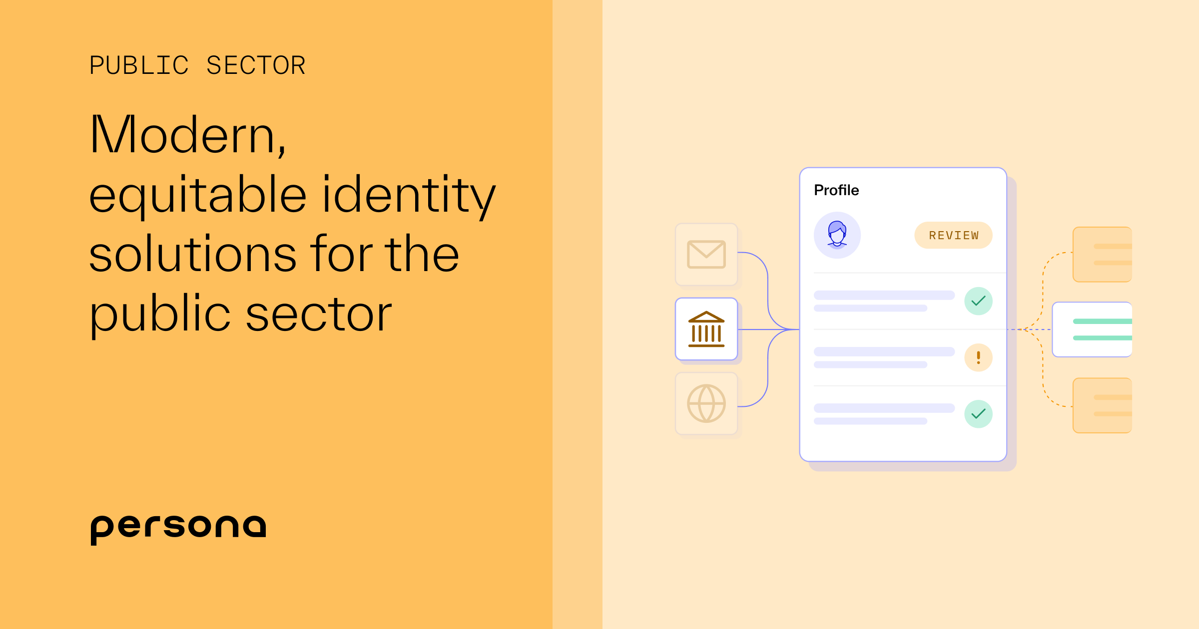 Government and Public Sector IDV Software | Persona