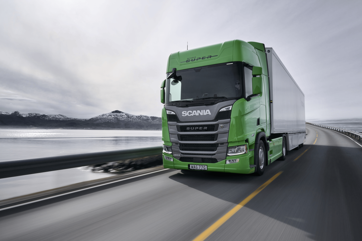 Scania Super sigurvegari ,,Green Truck" 2024 - Klettur