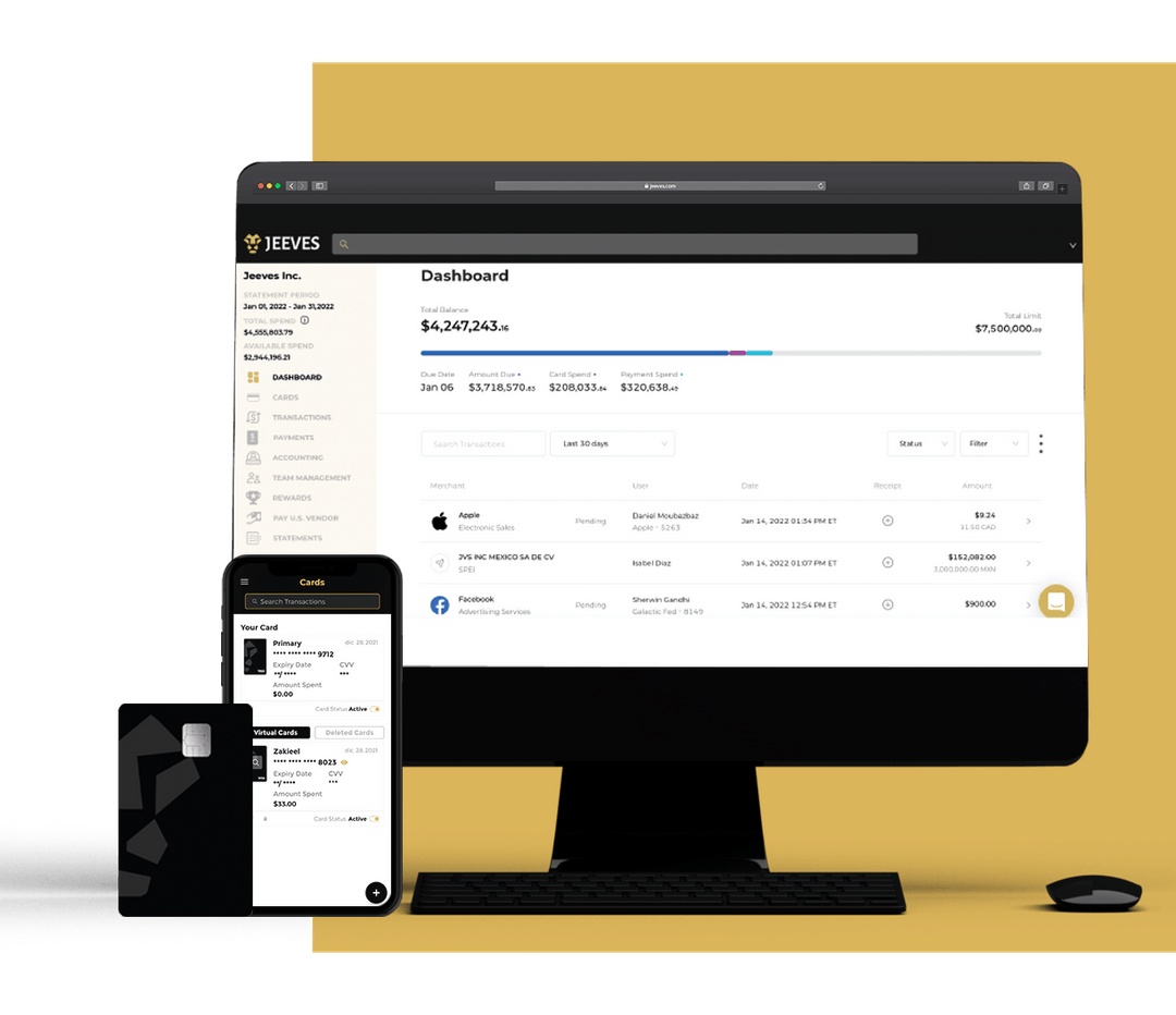 Jeeves | The All-in-One Financial Stack For Growing Businesses