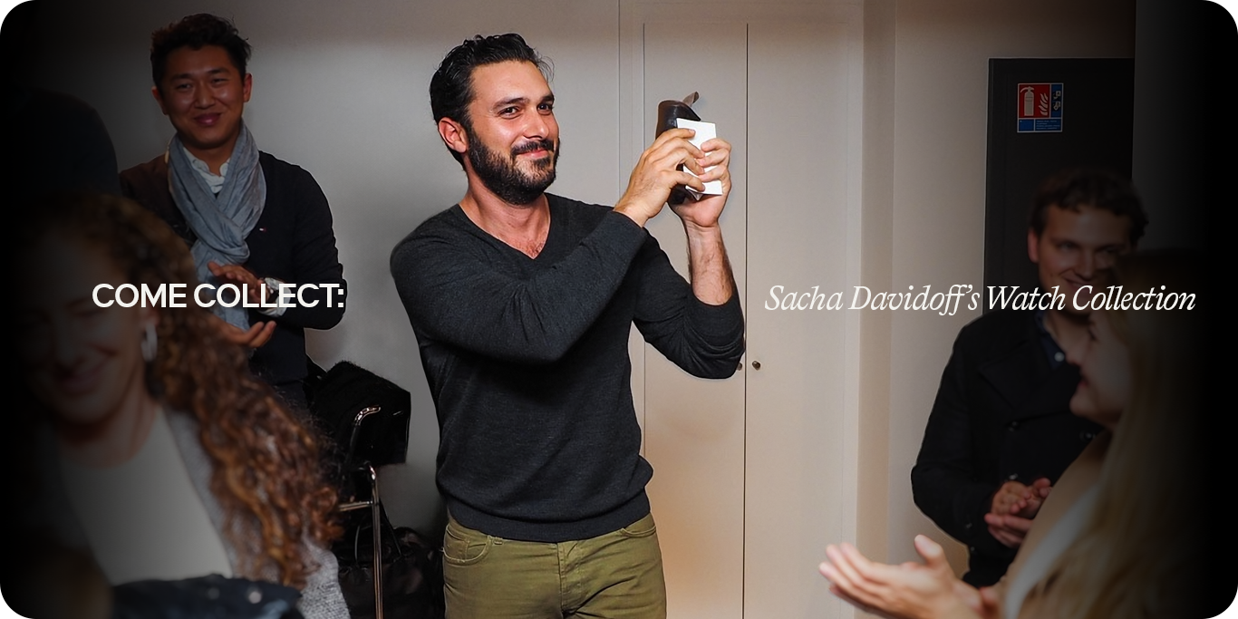Sacha Davidoff on His Omega Speedmaster Obsession