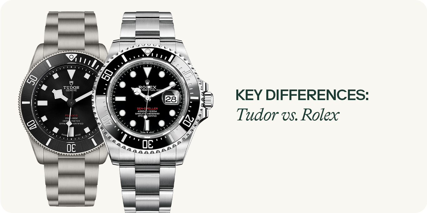 Tudor vs. Rolex Watches: Key Differences