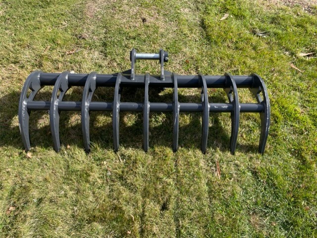 Excavator Rake New 1500mm 4-6 ton - Available from Tasquip