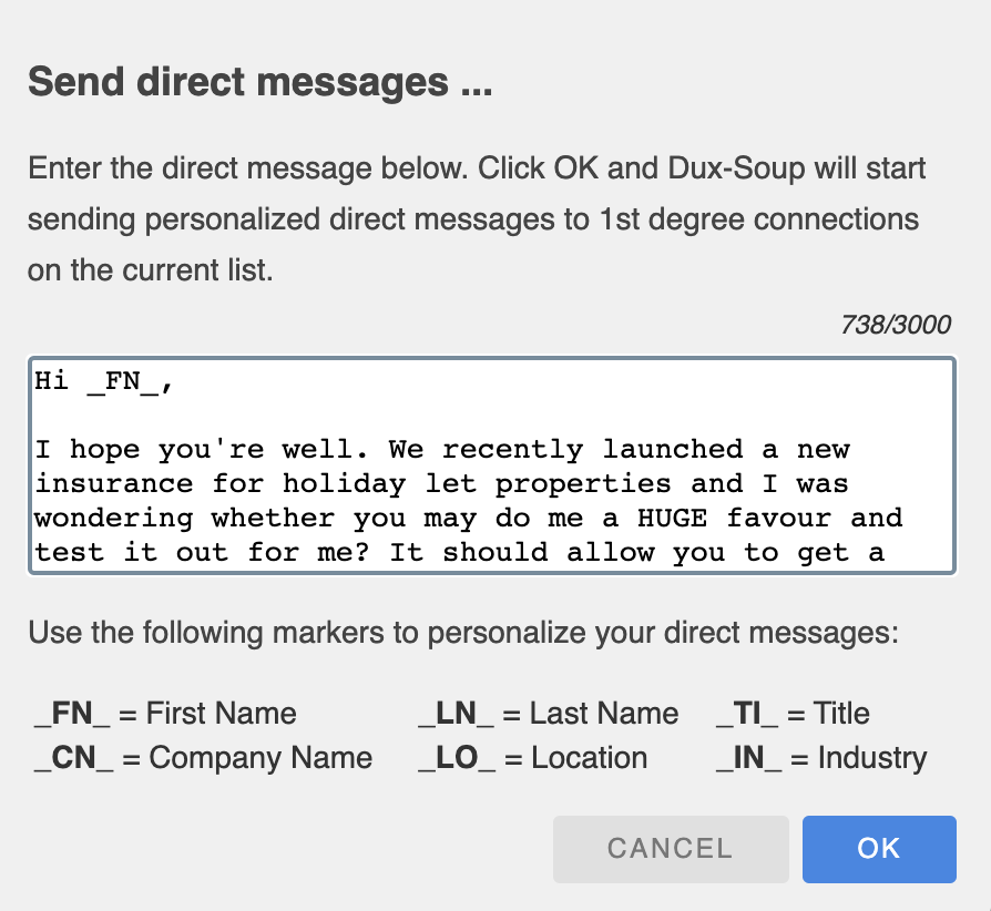 The Dux-Soup User Interface - are you a regular or expert user?