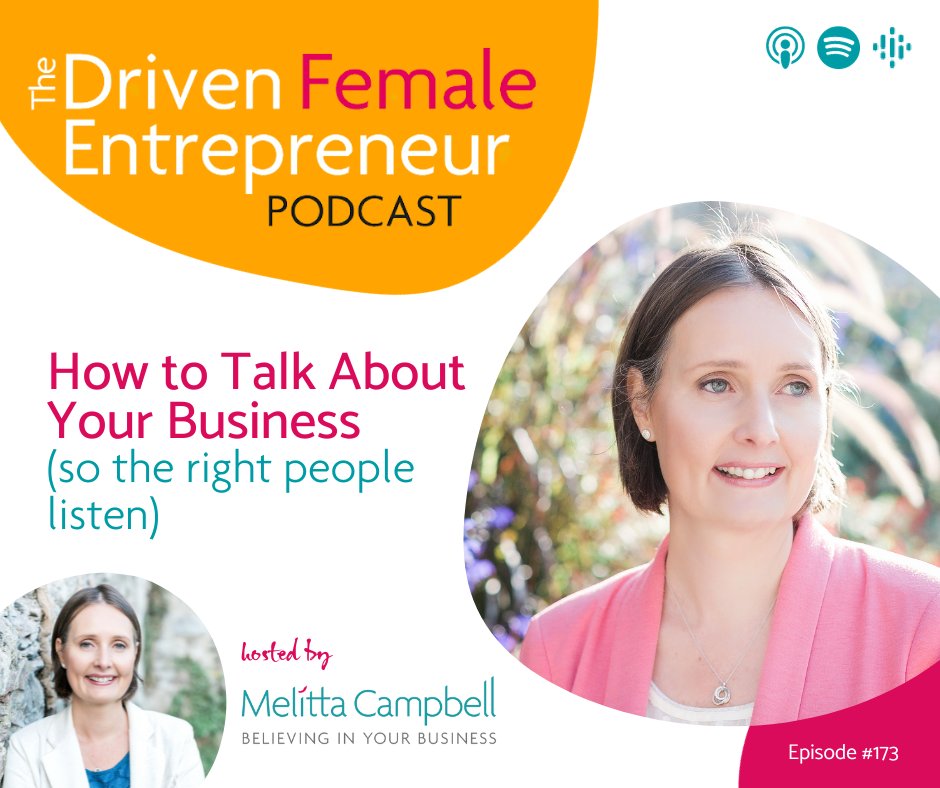 How to Talk About Your Business (so the right people listen) - Melitta ...