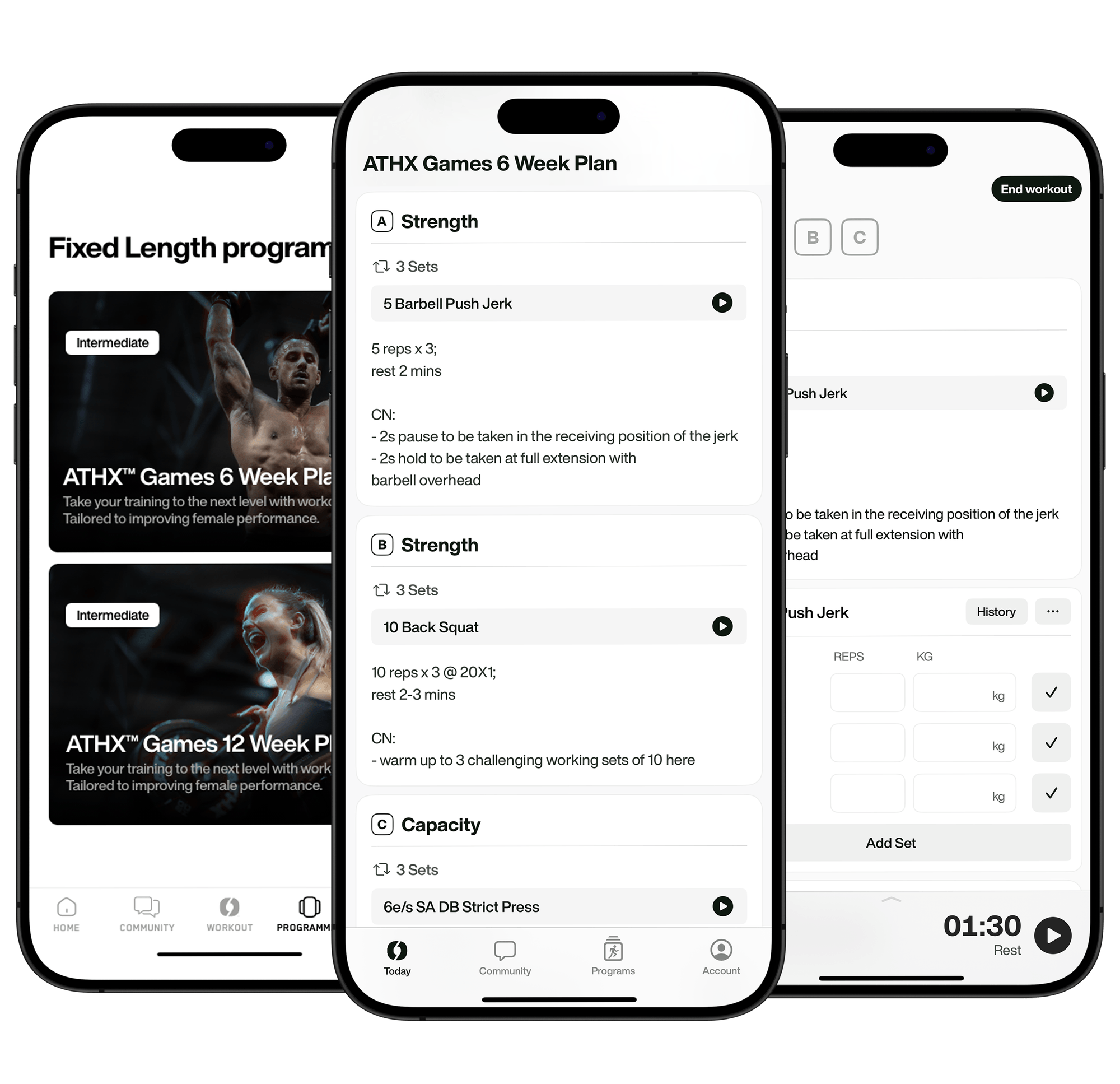 ATHX™ Training Plans