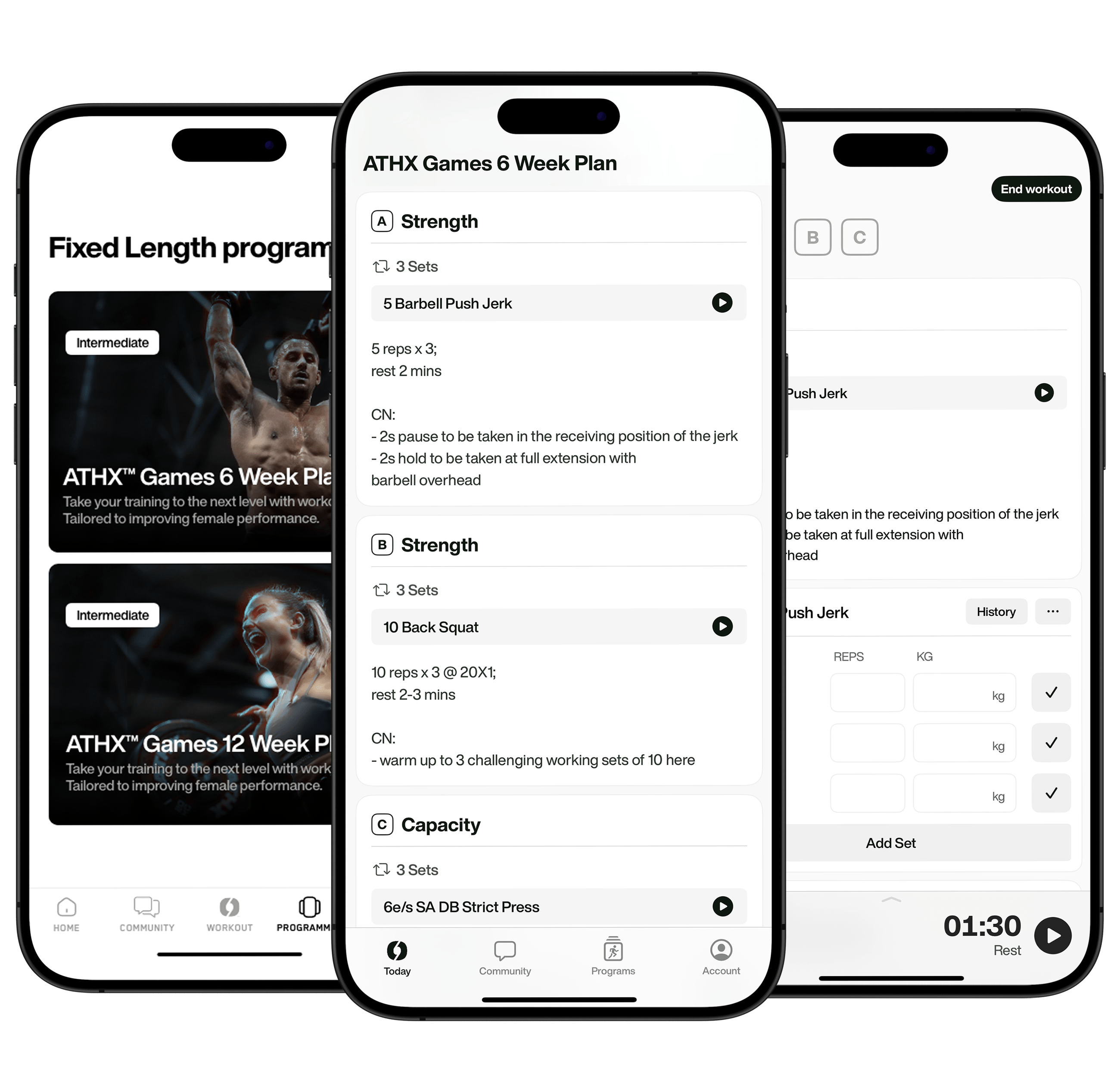 ATHX™ Training Plans