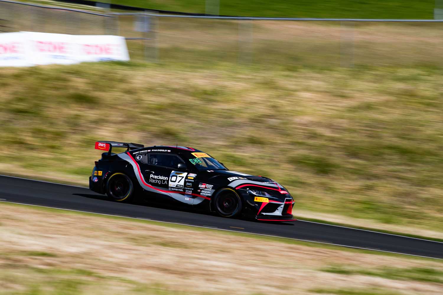 Ryan Eversley's GT4 America Supra EVO 2024 race weekend debut at Sonoma ...