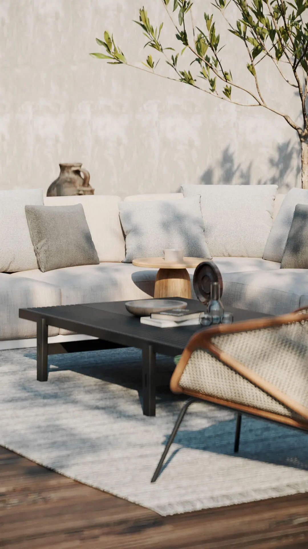 CGI (3D) visualizations outdoor furniture