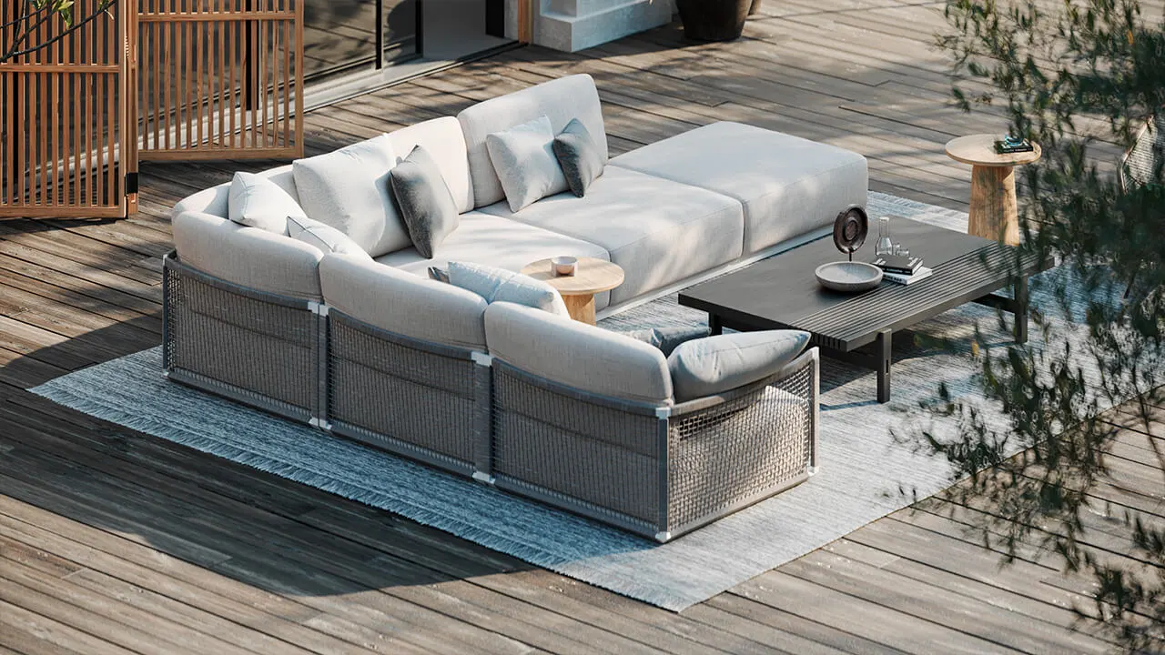 CGI (3D) visualizations outdoor furniture