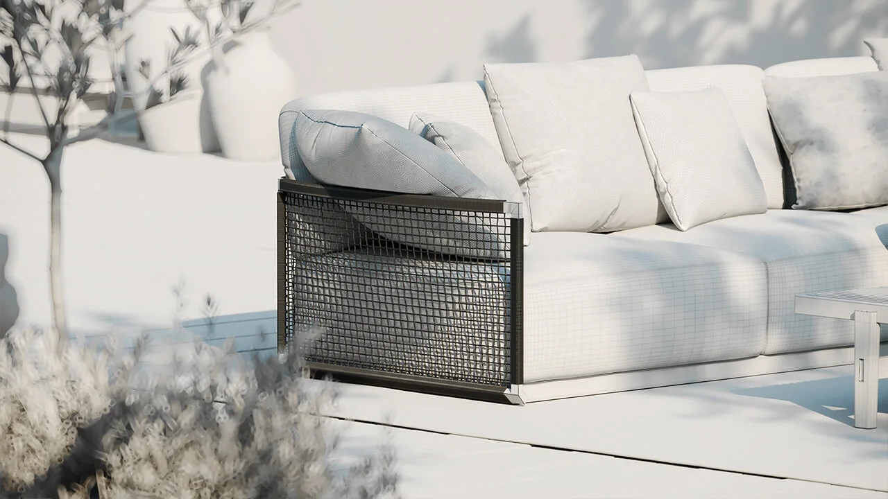 CGI (3D) Visualisierungen Outdoor Möbel