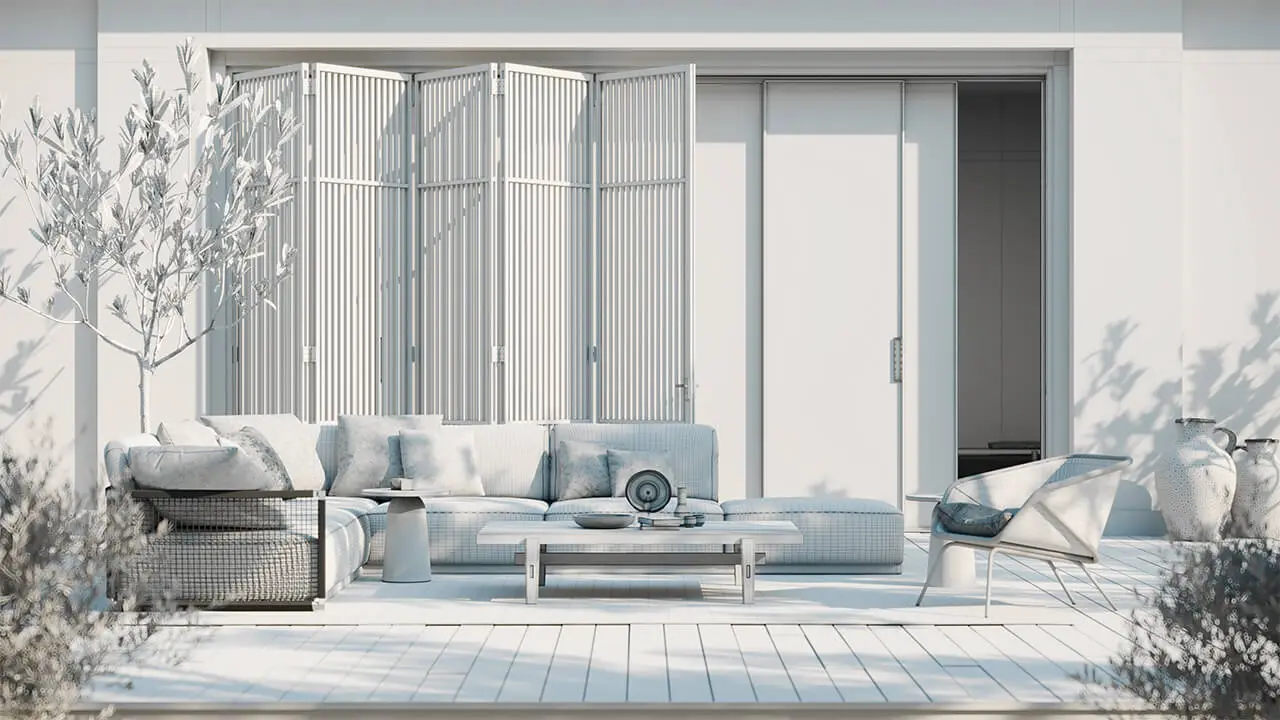 CGI (3D) visualizations outdoor furniture