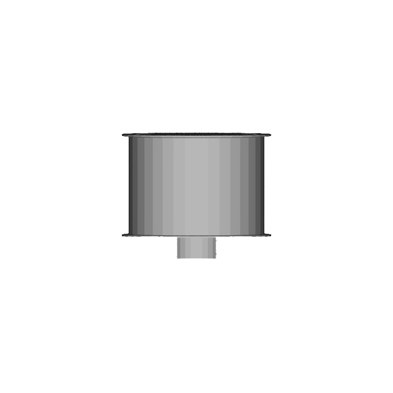Eccentric Tensioner with Flanges 90/120-2B/E2