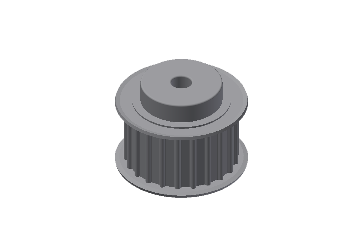 AT5 Pulleys / LS 28 AT5 / 22-2 hub 24x6