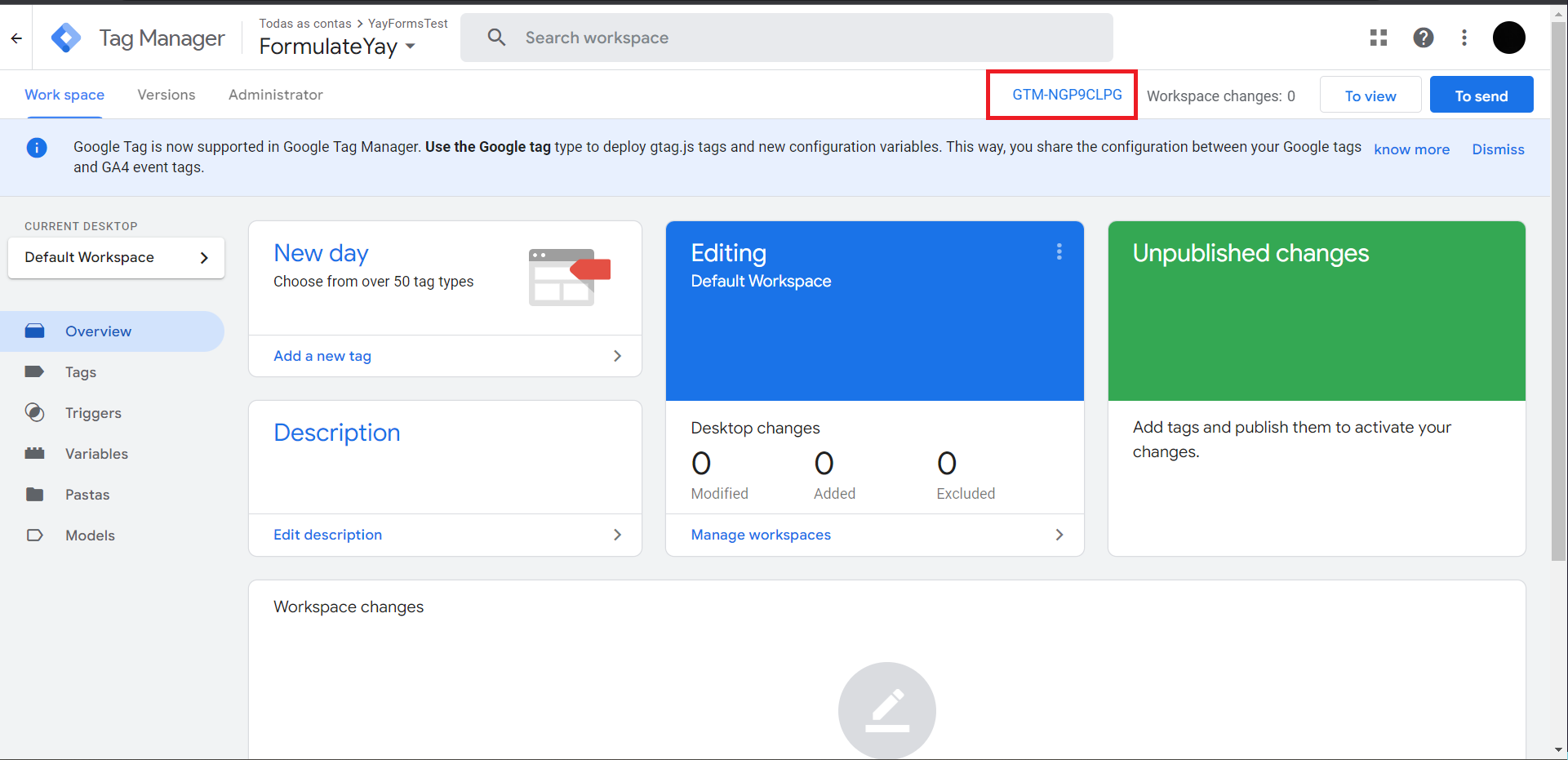 Integrate Yay! Forms with Google Tag Manager