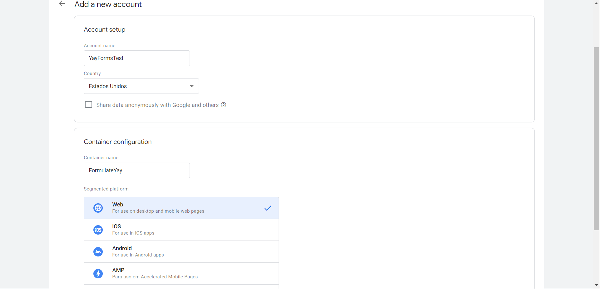 Integrate Yay! Forms with Google Tag Manager