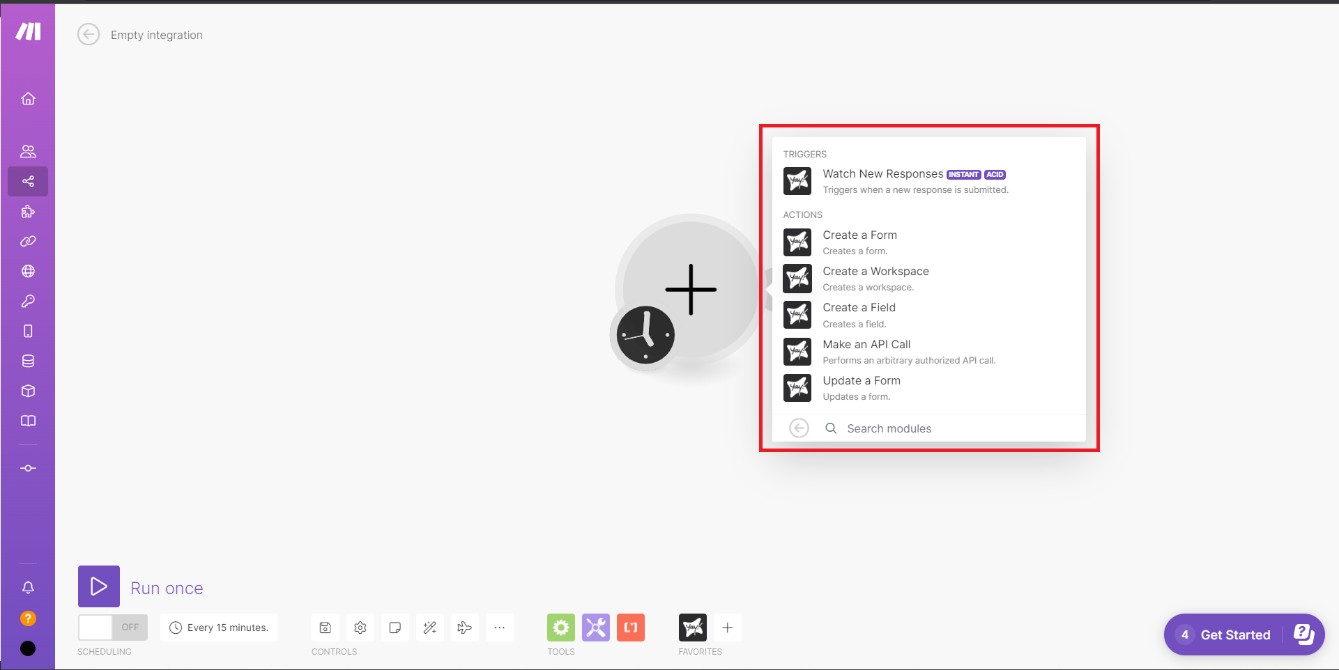 Integrate Yay! Forms with Make