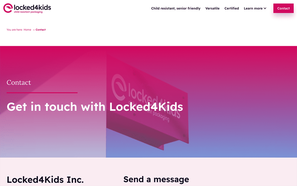 Contact | Locked4Kids