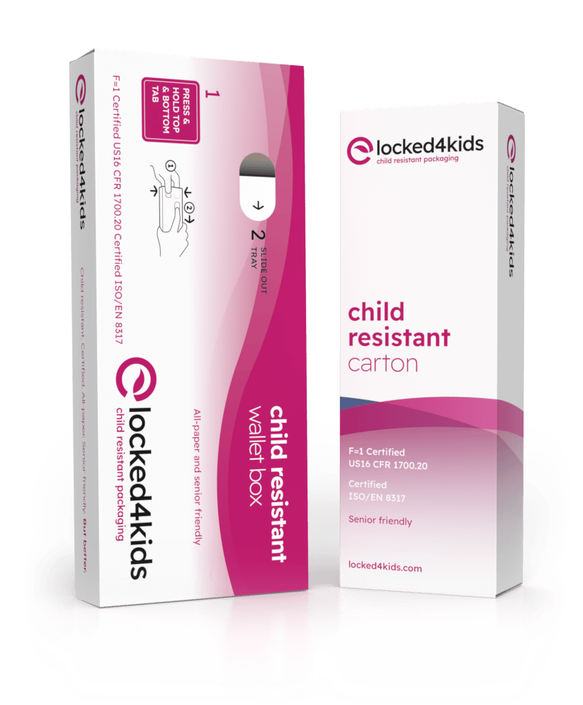 Locked4Kids | Child resistant packaging