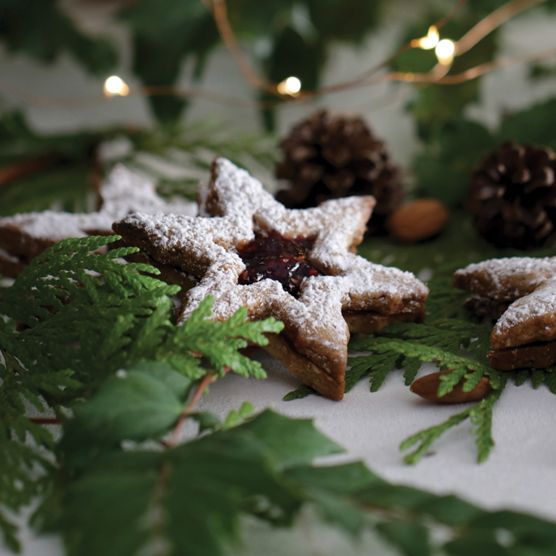 Linzer Torte Cookies