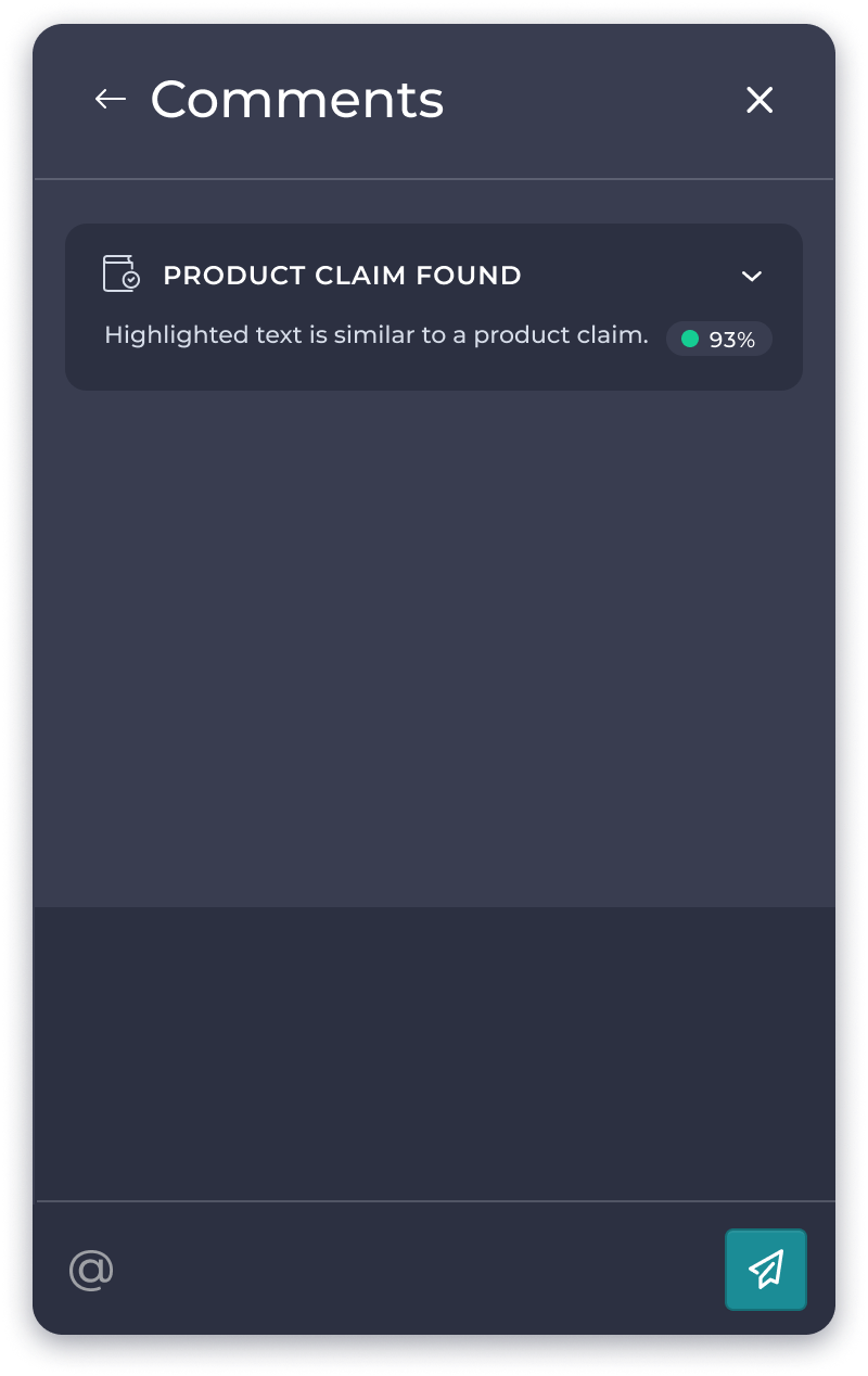 How to manage promotional product claims with AI