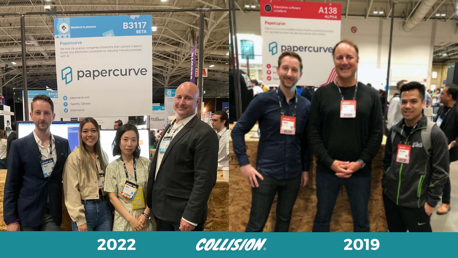 Papercurve at the Collision Conference 2023