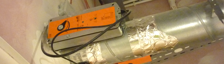 Testowanie odcinających klap przeciwpożarowych wentylacji bytowej