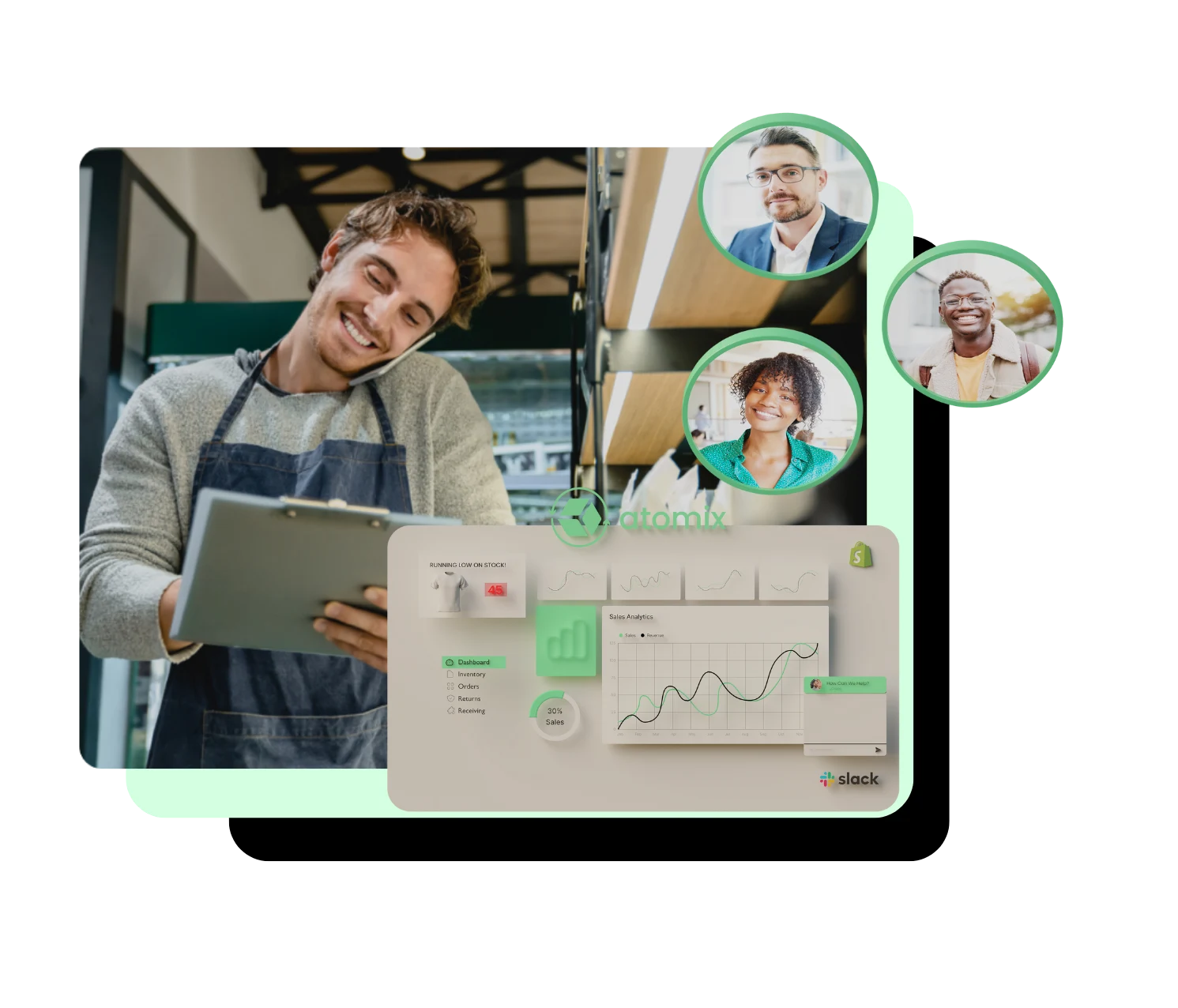 Atomix | Order Fulfillment | 3PL for High-Growth Brands