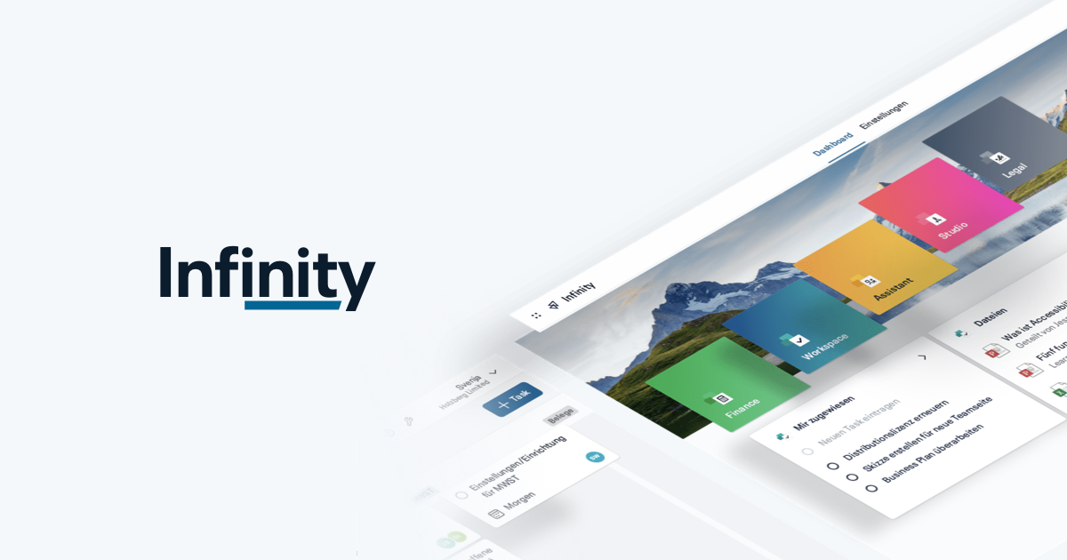 Infinity - die AI-First Business-Software