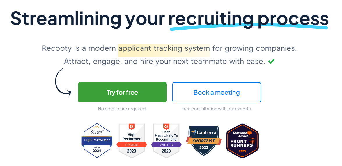 Top Application Tracking System (ATS) in KSA (2024) - Hiring Guide