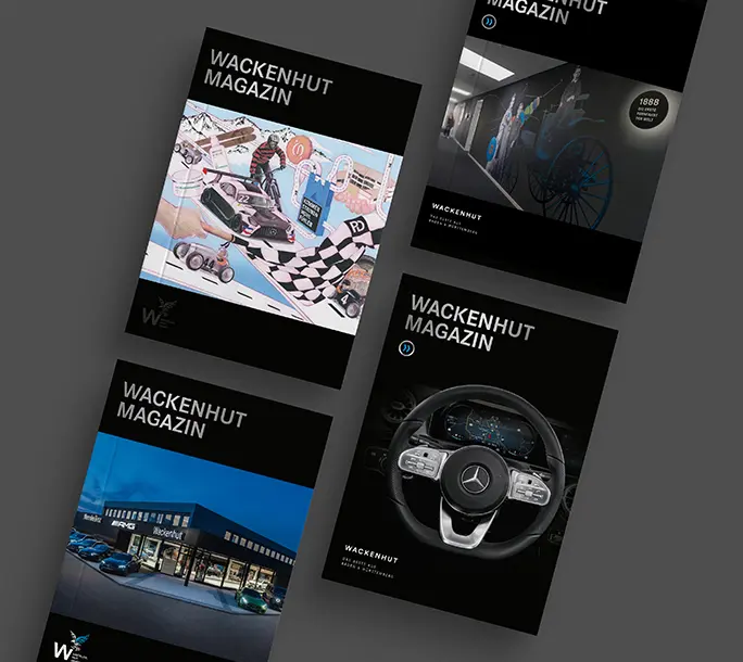 Kunde Mercedes Autohaus Wackenhut - Agentur PRINZIP E GmbH