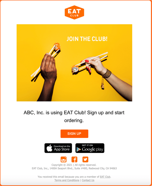 How Individual Office Meal Delivery Works