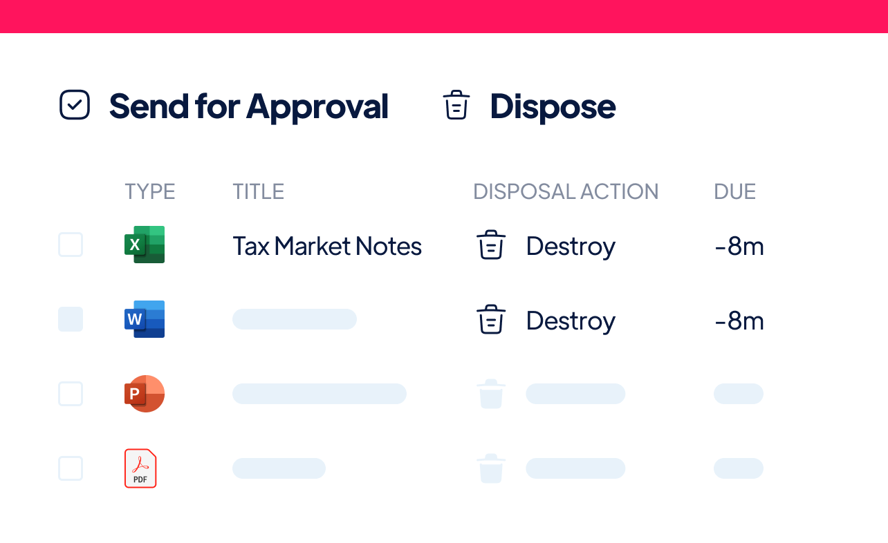 Streamline Your Records Management With Our an Automatic and Compliant ...