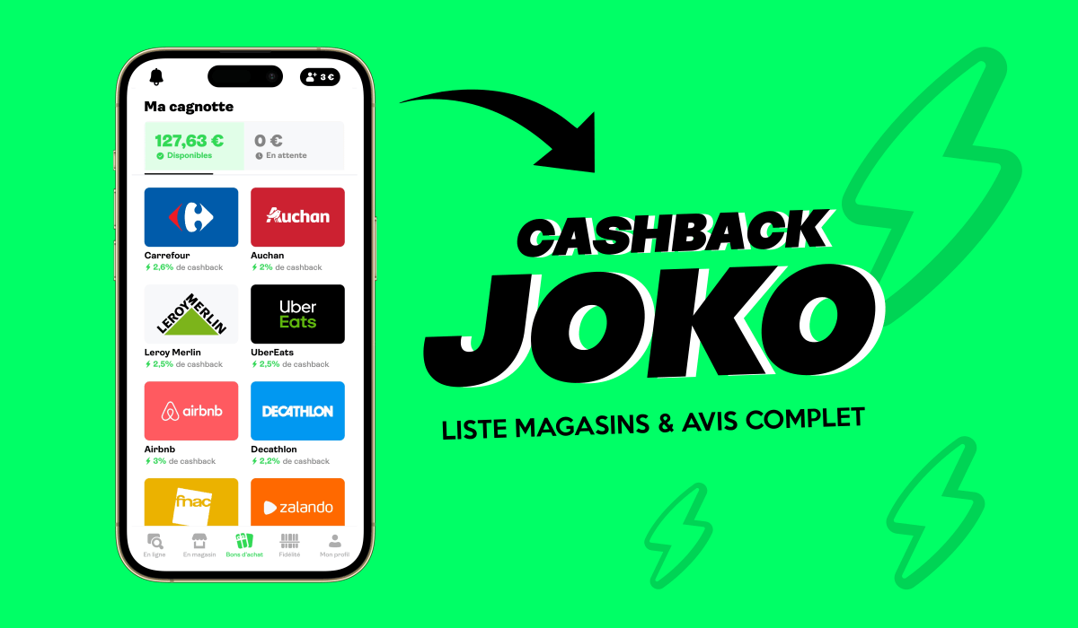 Joko Avis : Bon plan cashback ou arnaque ? Test complet 2024 ...