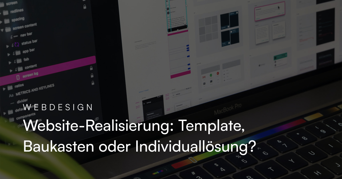 Website-Realisierung: Template, Baukasten oder Individuallösung?