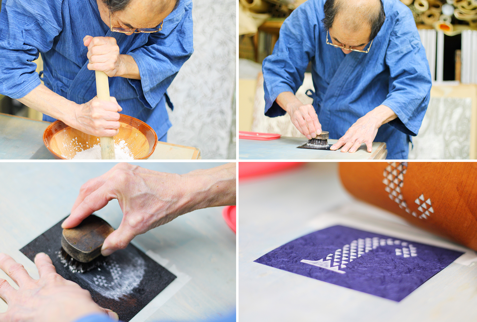 Edo karakami alphabet card | Works | MIEKO MURAO