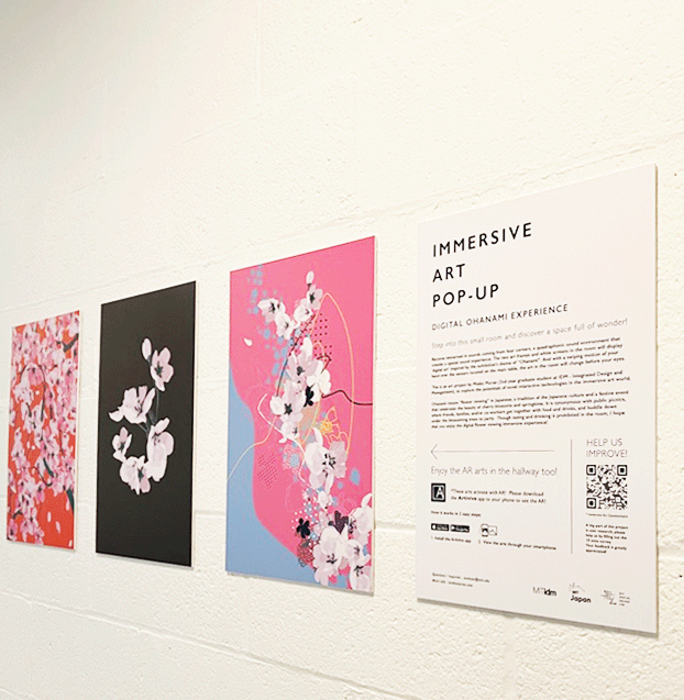 Immersive Art Pop-up ”Digital Ohanami” at MIT | Works | MIEKO MURAO