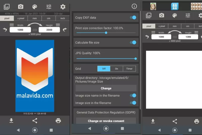Free Online Image Resizer For Android - Instantly