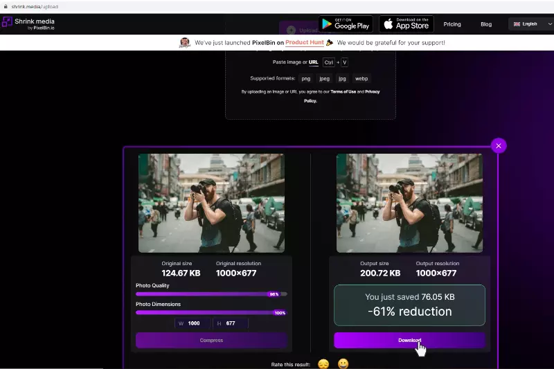 Resize Image to 200 KB Online for Free - 200KB Photo Size in Pixel