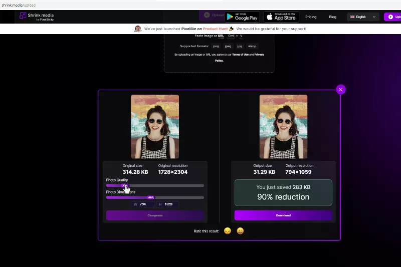 Resize Image to 100 KB Online for Free - 100KB Photo Size in Pixel
