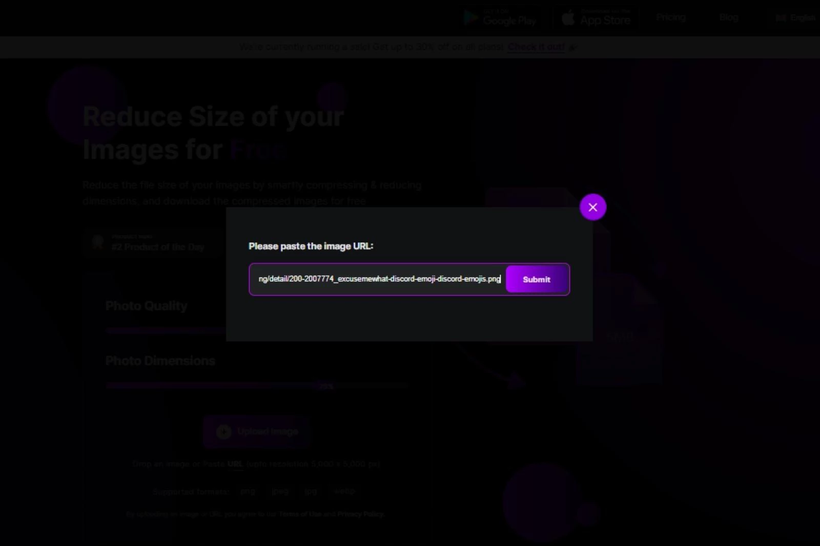 Compress the Image for Discord Emoji