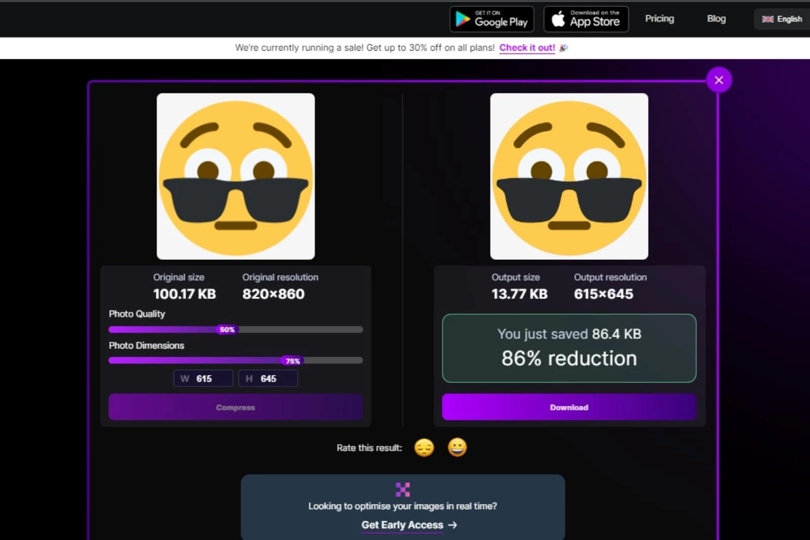Compress the Image for Discord Emoji