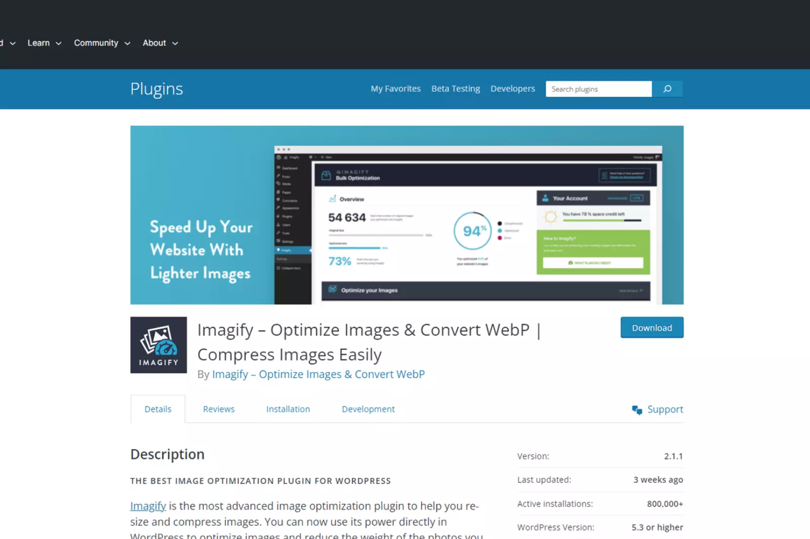 Optimize Image for Website