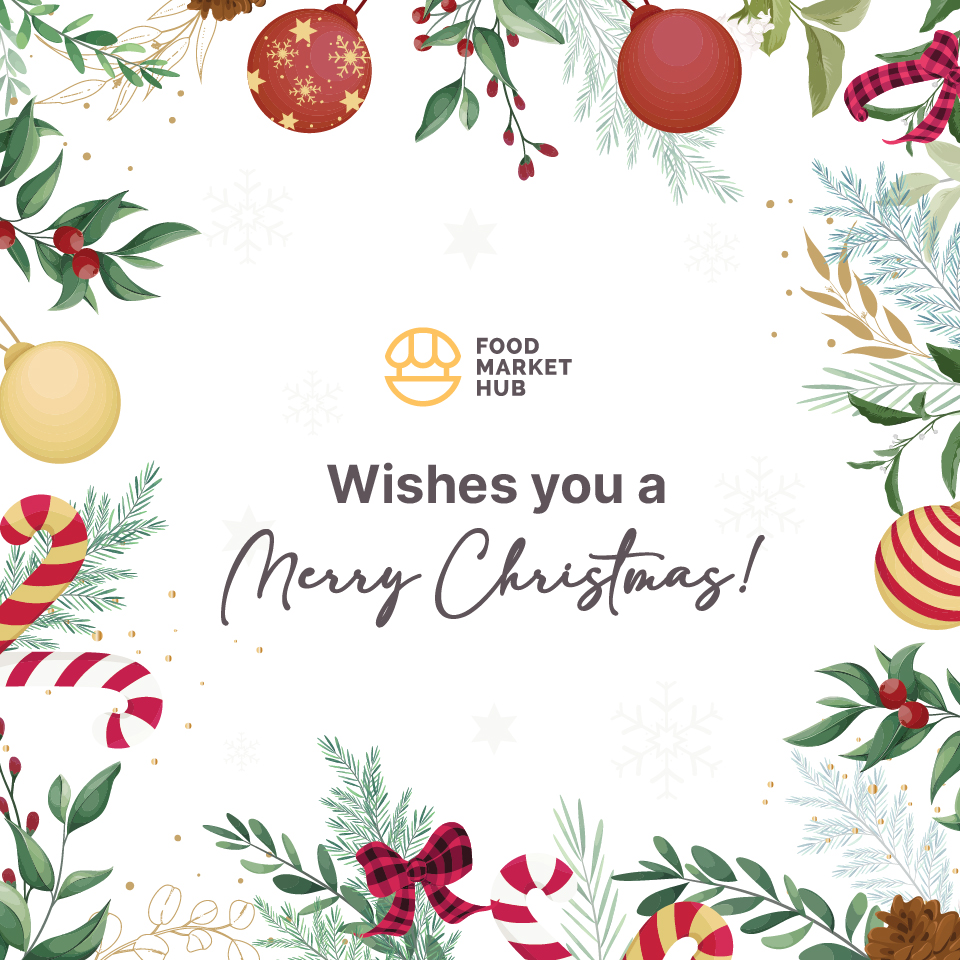 Christmas Greeting Card Designs for Restaurants | Food Market Hub Blog