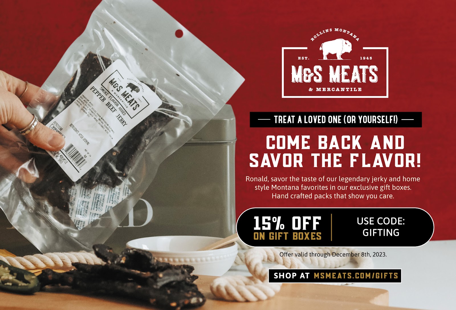 Direct Mail Is “Instrumental” in Driving Repeat Purchases for M&S Meats