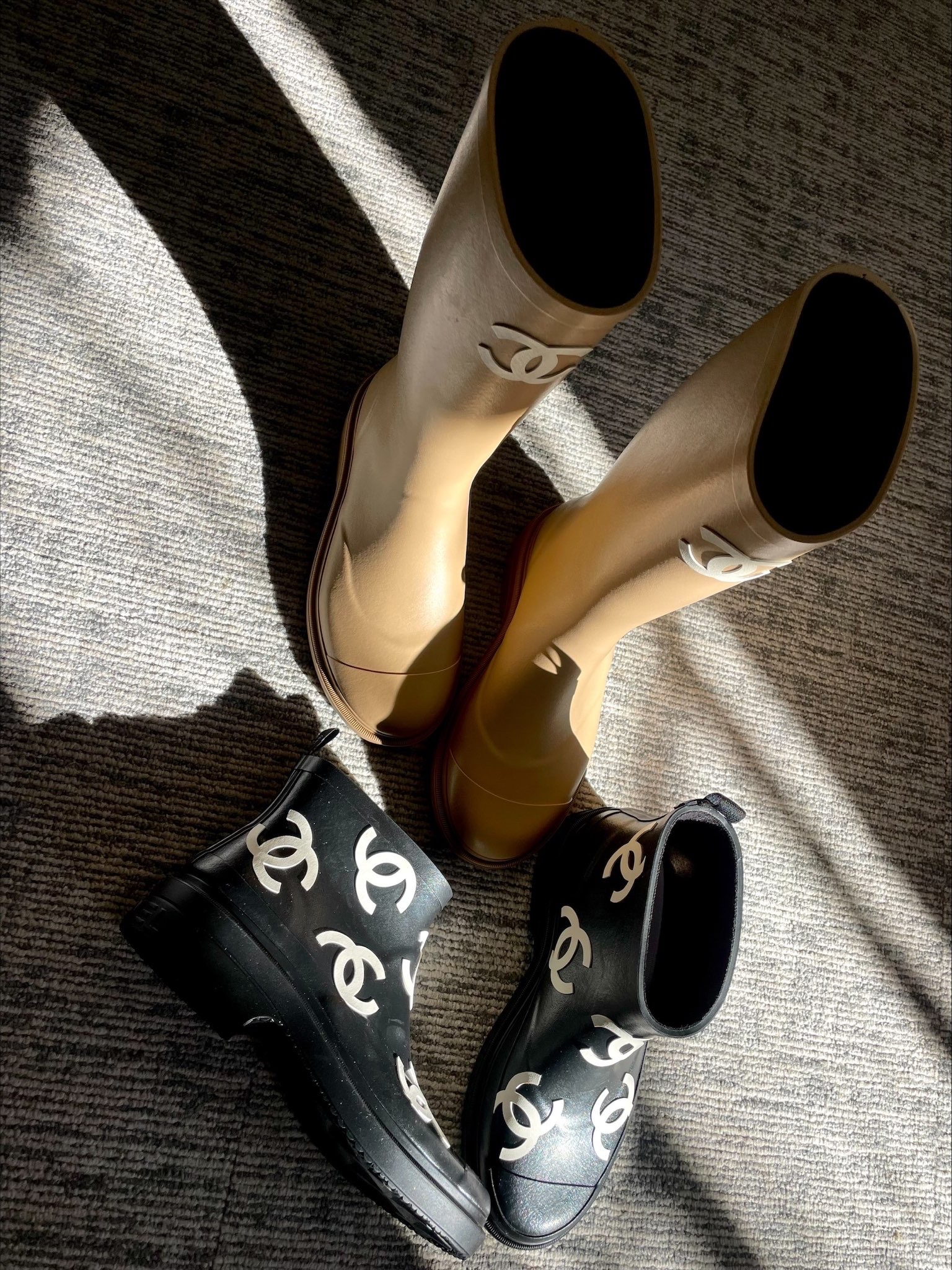 Limelight Nova | Chanel Pre-Owned | Chanel Rubber Rain Boots