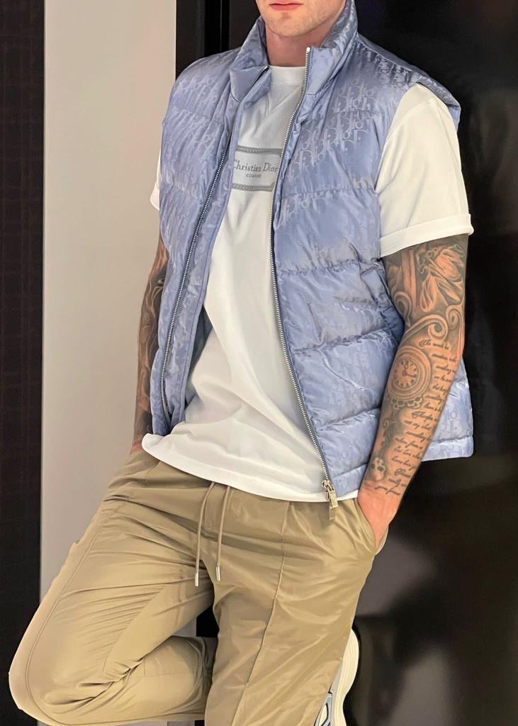 Limelight Nova | Dior | Dior Oblique Sleeveless Down Jacket